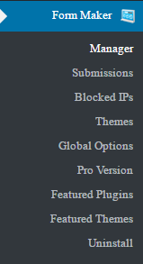 فرم های پرکاربرد در وردپرس با افزونه ی Form Maker و ساخت آن